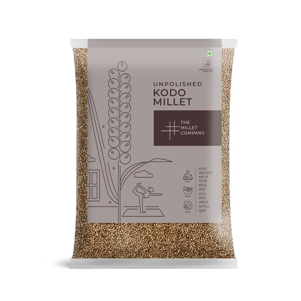 The Millet Company Unpolished Kodo Millet 500g - JioMart