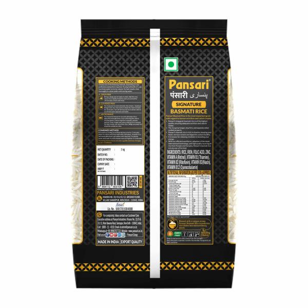 Pansari Signature Basmati Rice, Biryani /Pulao - 1kg - JioMart