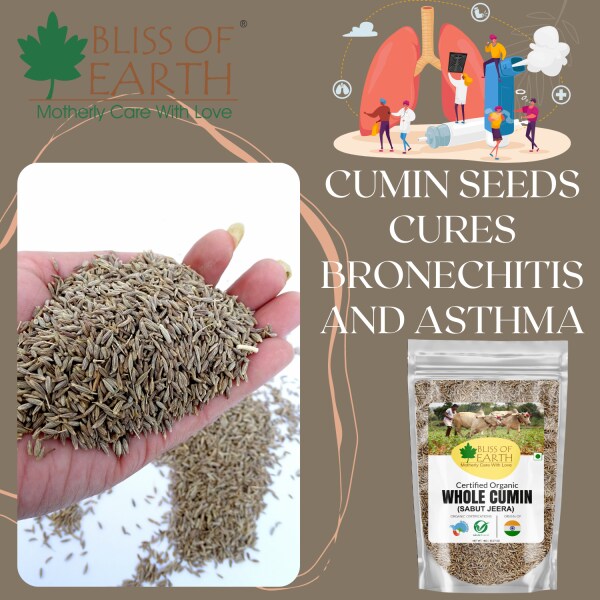Bliss of Earth 1kg Organic Cumin Seed Jeera Whole Spice, Sabut Jeera ...