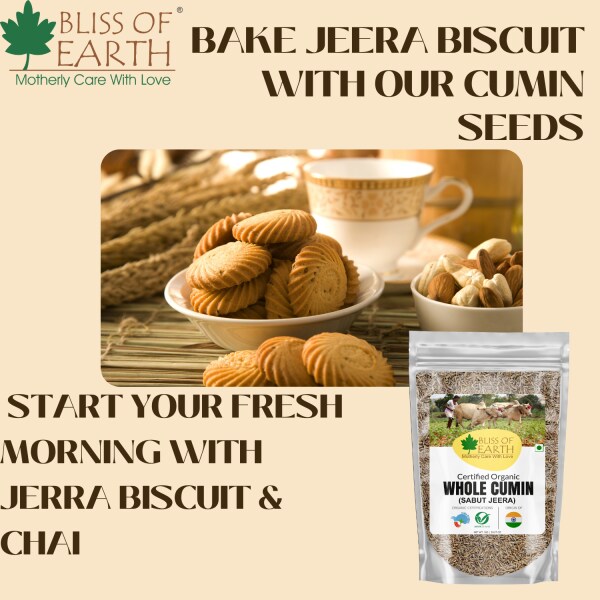 Bliss of Earth 1kg Organic Cumin Seed Jeera Whole Spice, Sabut Jeera ...