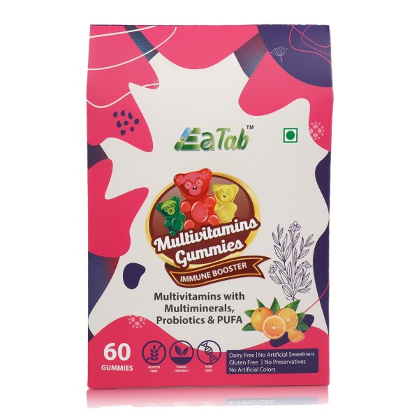 Ea Tab Multivitamins Gummies With Multivitamins & Multiminerals ...