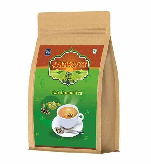 AMITIE SPYCE Cardamom Tea Rich in Healthy Flavoring Elaichi Chai | No ...