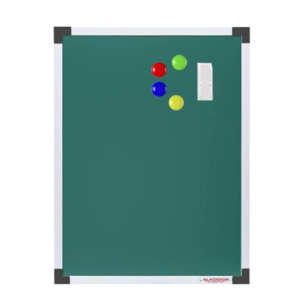 ALKOSIGN Platinum Series (2ft x 3ft) Magnetic Green Chalk Board/Writing ...