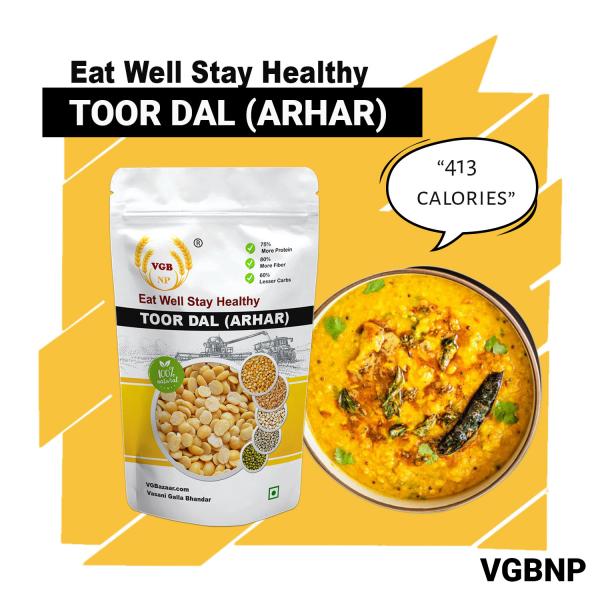 VGBNP 100% Natural & Original Toor Dal (Tur dal) Unpolished fresh Arhar ...