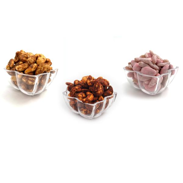 Peri Peri Cashew - Crunchy Almonds - Roasted Salted Nuts Mix - ( 300 g ...