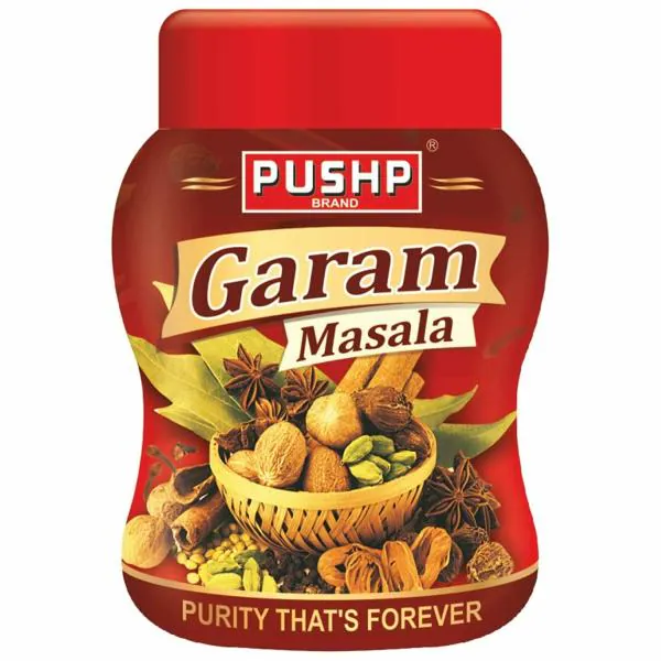 Pushp Brand Garam Masala Jar (500) (Pack of 1) - JioMart