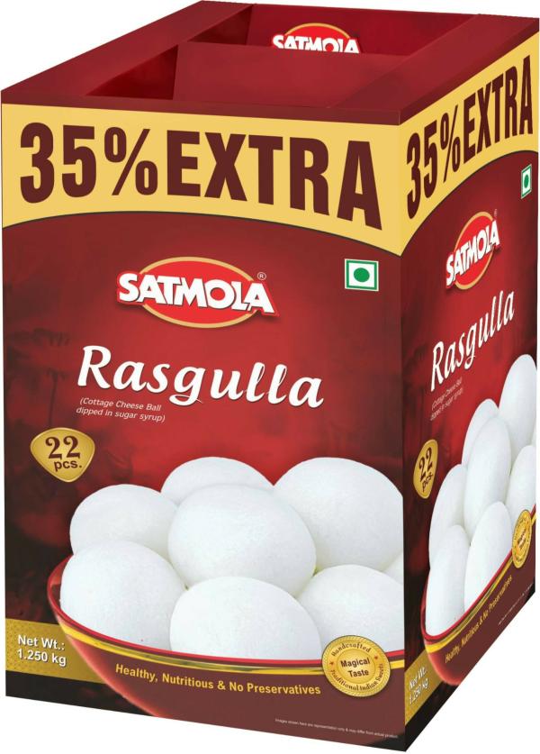 Satmola Rasgulla 1.25 kg - JioMart