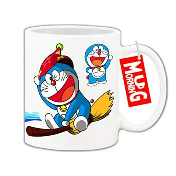 Mug Morning Doraemon Milk Mug for Kids - JioMart