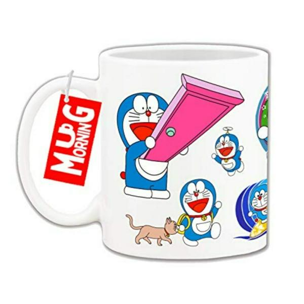 Mug Morning Doraemon Milk Mug for Kids - JioMart