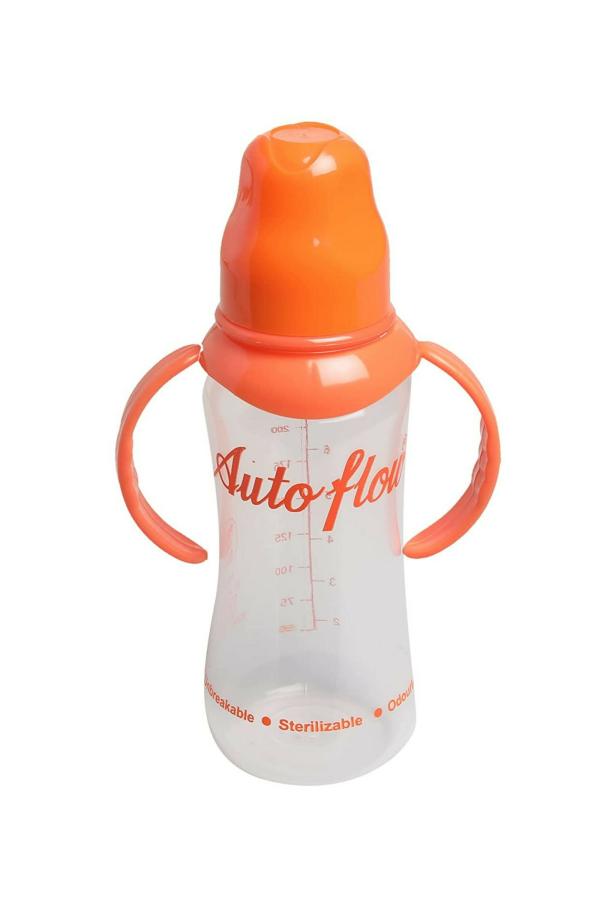 Auto Flow Orange Polypropylene President Mini Feeding Bootle 250ml ...