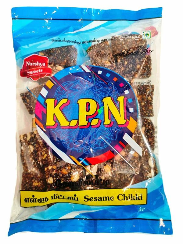 KPN Kovilpatti Sesame Candy (Ellu Mittai) Pack of 4 x 200gm - JioMart