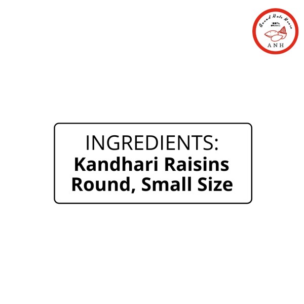 ANH Green Raisins (Small Round Kishmish), 500 Grams (250g x 2) - JioMart