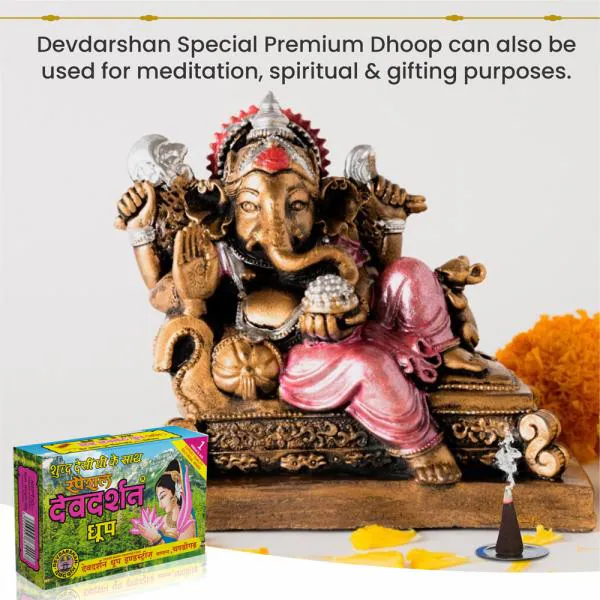 Devdarshan Special Dhoop Large, 20 Sticks in Each Unit (Pack of 24 ...