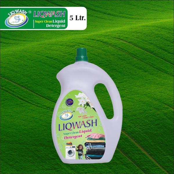 LIQ WASH Super Clean Liquid Detergent (5 L ) - JioMart