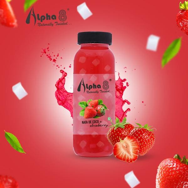 ALPHA 8 Mango, Litchi & Guava Juice with Fruit Bites (12 x 200ml ...
