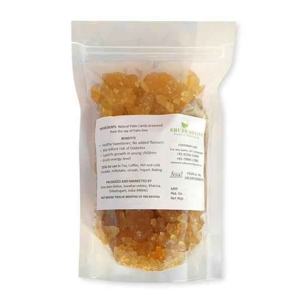 Shudh Online Tal Mishri, Palm Candy (500g), Palm Sugar Crystals, Tal ...