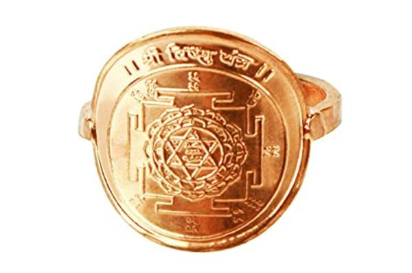 Rudra Centre Shree Vishnu Yantra Ring - JioMart