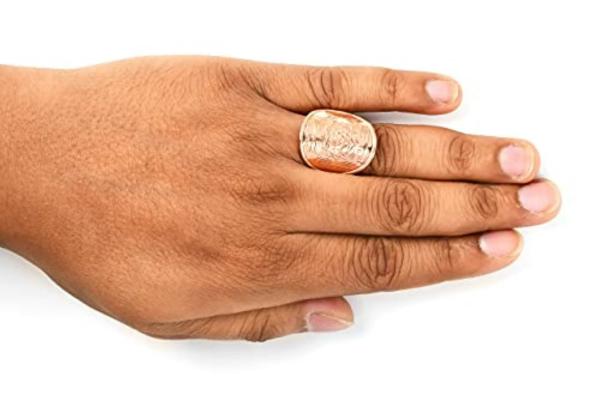 Rudra Centre Shree Vishnu Yantra Ring - JioMart