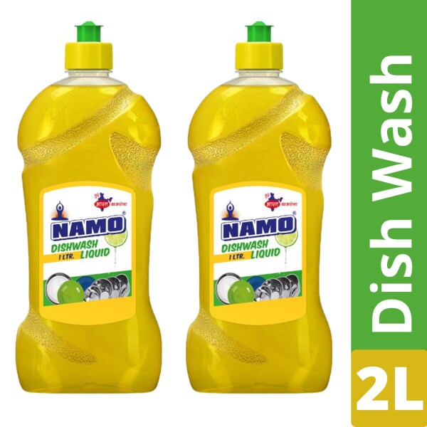 Namo Dishwash Liquid 2L With Lemon Fragrance, Dish Cleaning Liquid ...