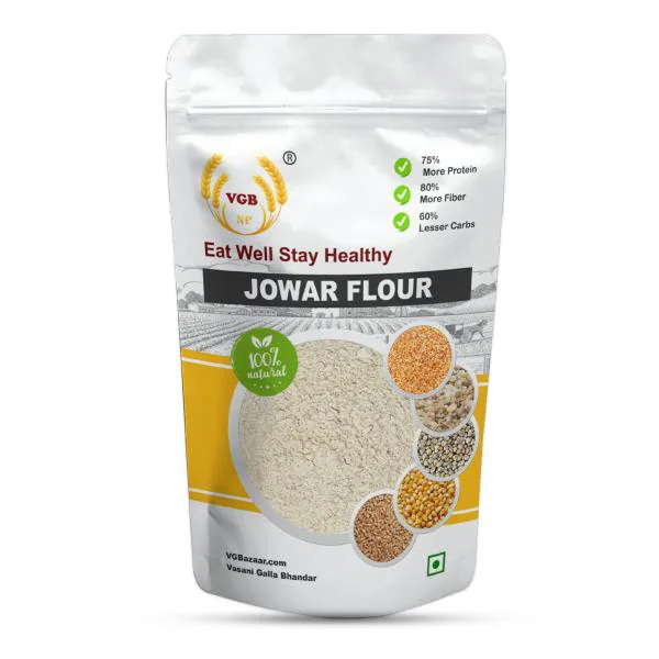 VGBNP 100% Natural & original Jowar Flour (Jonna ka aata) Pure Sorghum ...