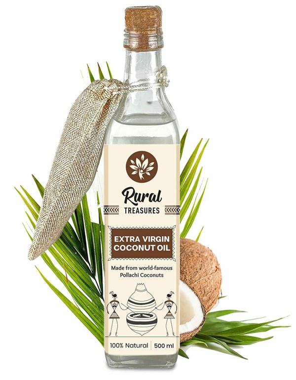 Virgin Coconut Oil | Cold Pressed | Pure, Raw, Natural Velichenna - 500 ...