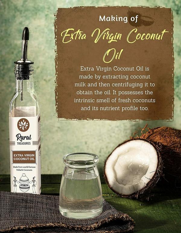 Virgin Coconut Oil | Cold Pressed | Pure, Raw, Natural Velichenna - 500 ...