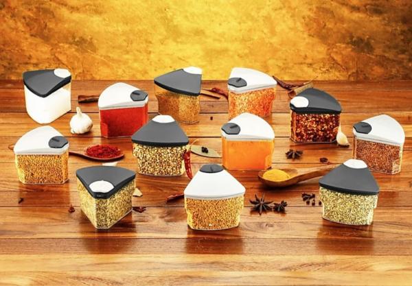 OPTIMUS 360 Revolving Spice Rack Masala Rack Spice Box Masala Box ...