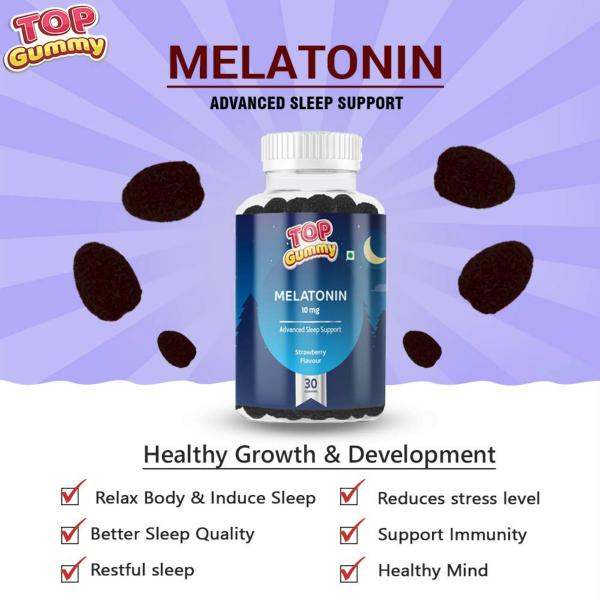 Top Gummy White Melatonin Capsules - JioMart