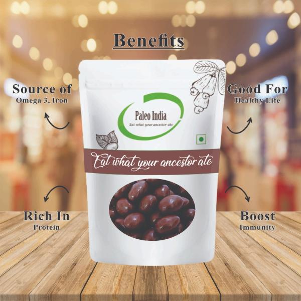Paleo India Choco Badam 200gm| Chocolate Coated California Almond - JioMart