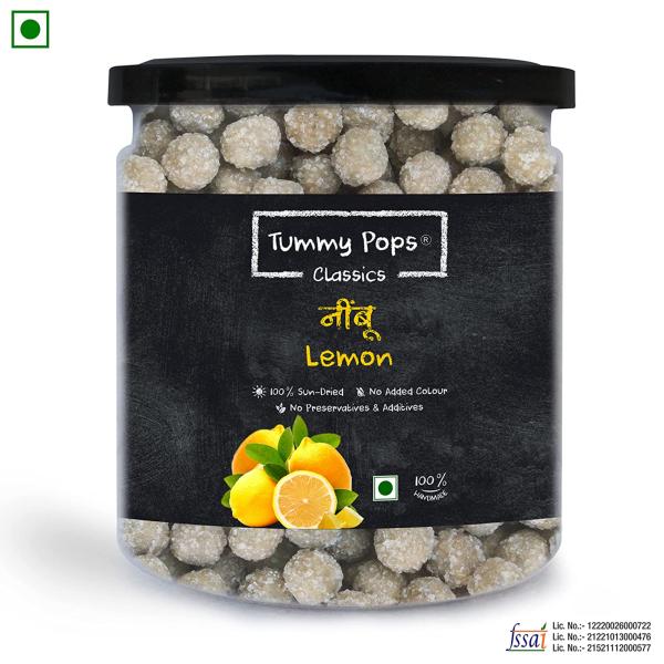 Tummy Pops Jeera & Nimbu Churan Goli| Chatpati Churan Candy for ...