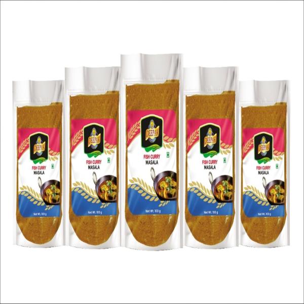 Deepak Brand Fish Masala 100g (Set Of 5) - JioMart