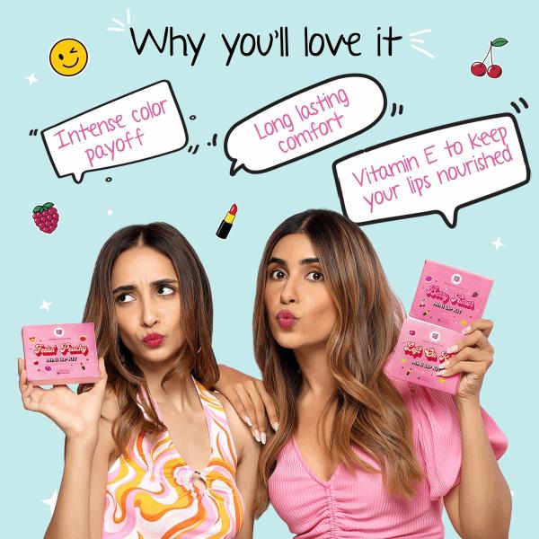 MyGlamm Makeup OG Crew Liquid Lipstick Kit-Blair, Cheryl, Emily-1.5g x ...