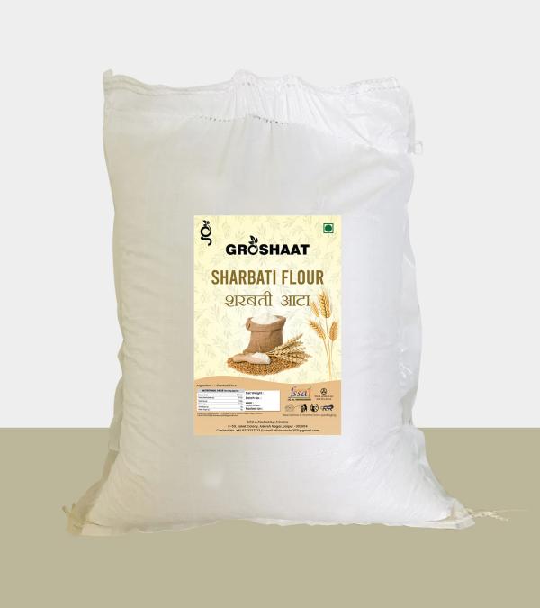 Groshaat Sharbati Flour (Sharbati Atta)- 20Kg Packing - JioMart