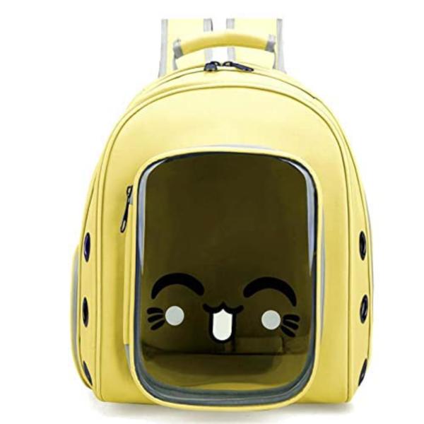 PSK Pet Mart Cat Pet Carrier Bag 35 X 25 X 42 cm (Yellow) - JioMart