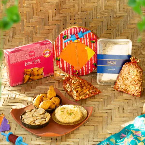 Kesar Sweets | Lohri & Makar Sankranti Snacks & Sweets Gifting Hamper ...