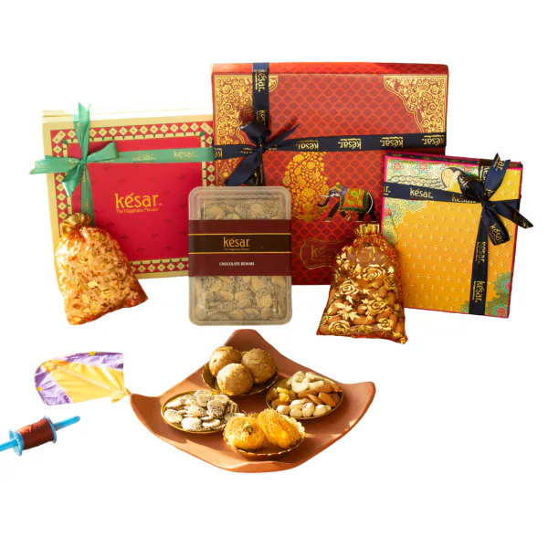 Kesar Sweets | Lohri & Makar Sankranti Snacks & Sweets Gifting Hamper ...