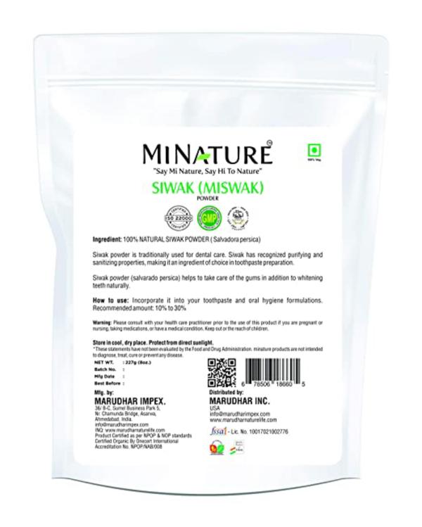 Minature Miswak Siwak Powder-Natural Toothpaste, Whitening Teeth And ...