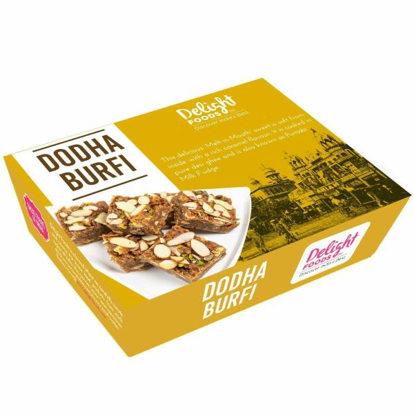 Dodha Barfi 250g Punjabi Milk Fudge Indian Sweets Mithai - JioMart