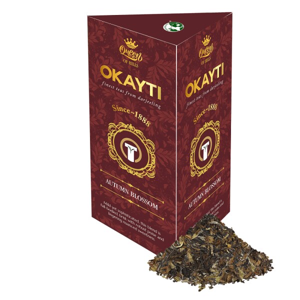 Okayti Darjeeling Autumn Blossom Tea | Premium Darjeeling Black Tea - 200 Gms | Autumn Flush Tea ...