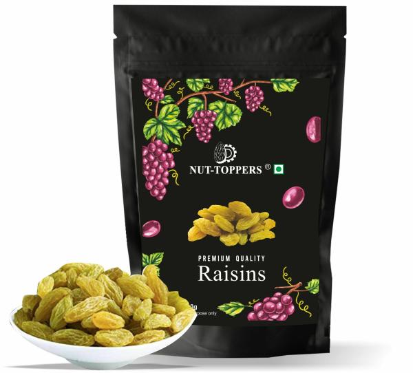 Nut Toppers Long Green Raisins 500 gm - JioMart