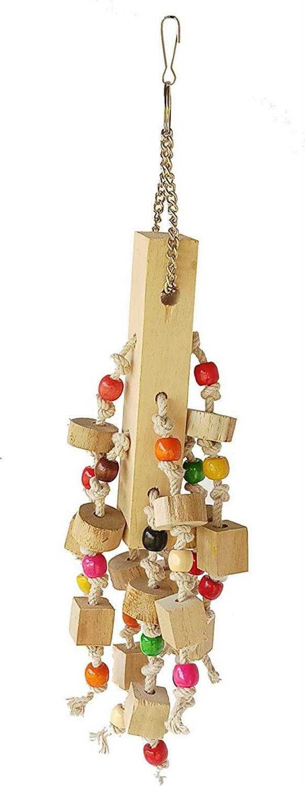 Dog Wala Parrot Cubes Blocks Chewing Toys Parrot Knots Block Chew Toy ...