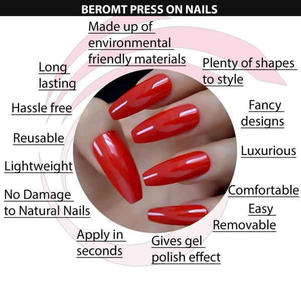PREMIUM GLOSSY NAILS - 386 - JioMart