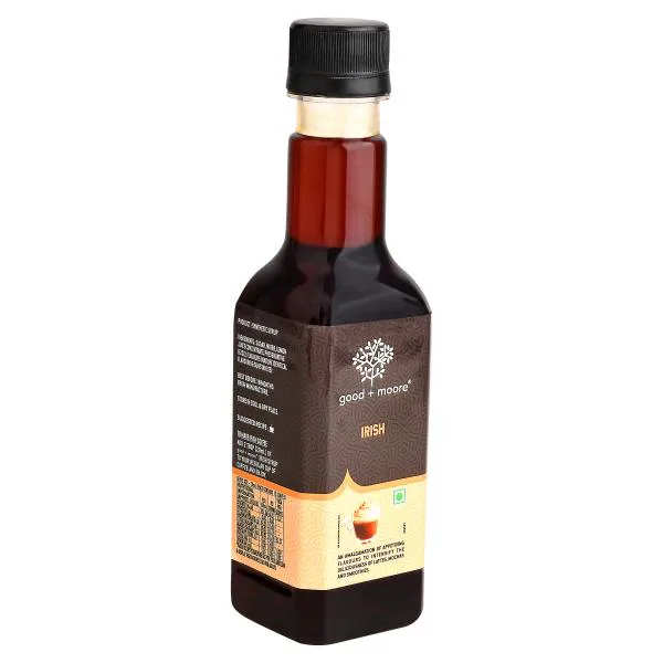 GOOD+MOORE IRISH COFFEE SYRUP FOR COFFEES, AND BEVERAGES, 250 ml (FOR ...
