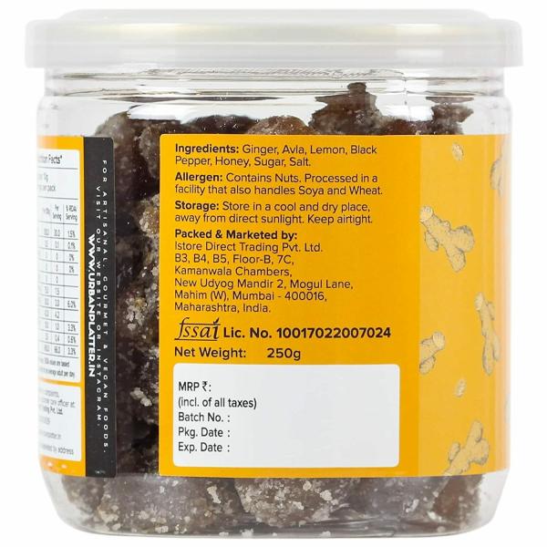 Urban Platter Honey Ginger, Pepper Avla Candy, 250g - JioMart