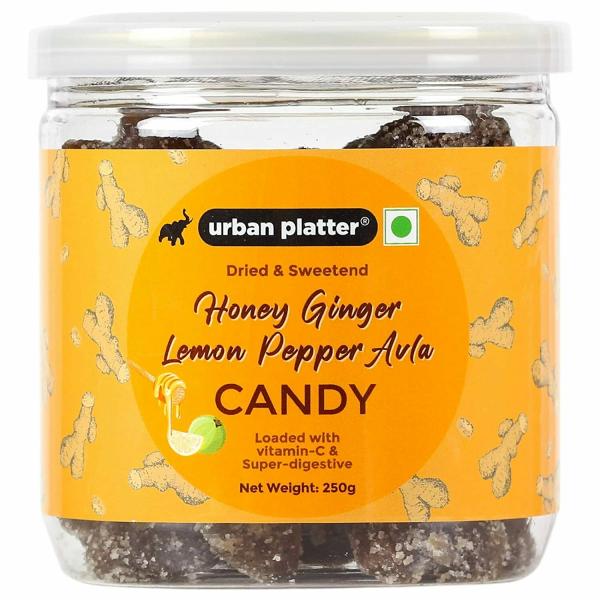 Urban Platter Honey Ginger, Pepper Avla Candy, 250g - JioMart