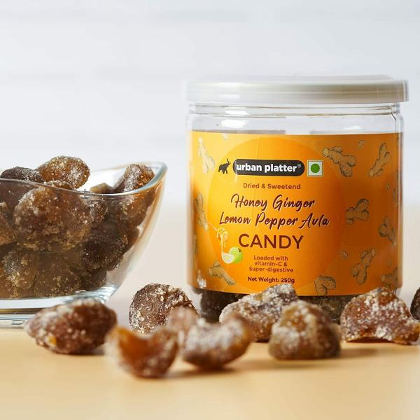 Urban Platter Honey Ginger, Pepper Avla Candy, 250g - JioMart