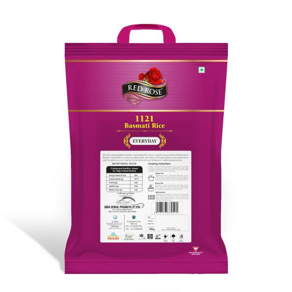 RED ROSE EVERYDAY BASMATI RICE, 10 KG - JioMart