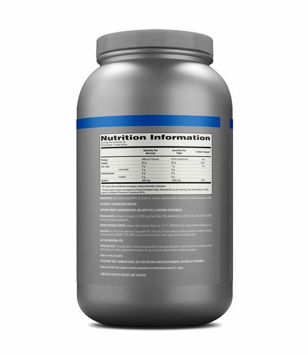 Isopure Zero Carb Protein Powder Creamy Vanilla 3LB 1.36KG - JioMart