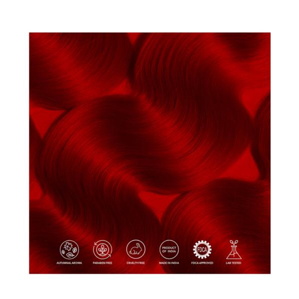 Paradyes Ammonia Free Rubra Red Semi-permanent Hair Color jar only ...