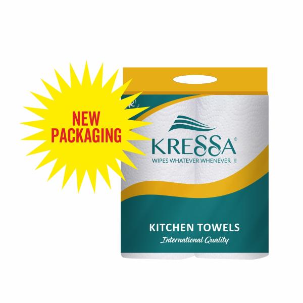 KRESSA 2 PLY BATHROOM TISSUE 6 ROLLS 240 SHEETS PER ROLL & 2 PLY PAPER ...